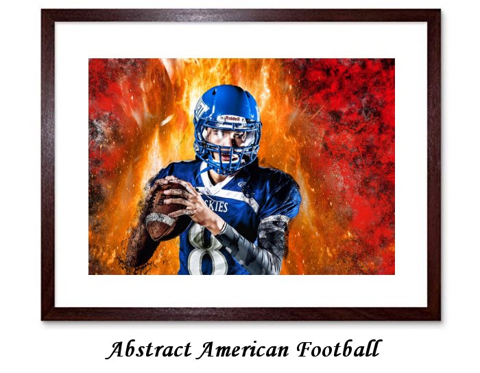 Framed Art Prints | Framed Wall Art | American Football
