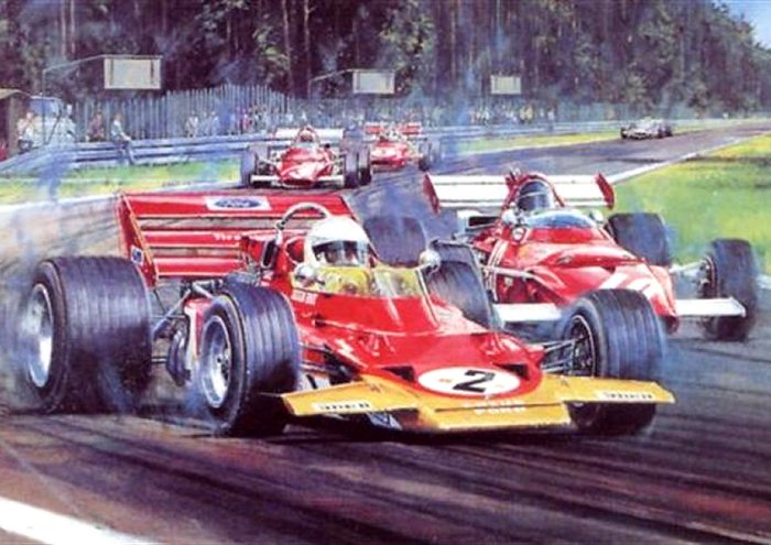 Jochen Rindt | Framed Wall Art Print