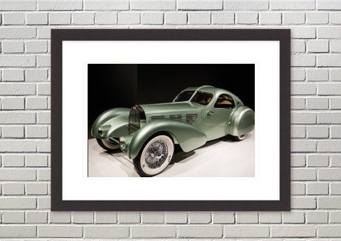 1935 Bugatti Type 57 | Framed Art Print